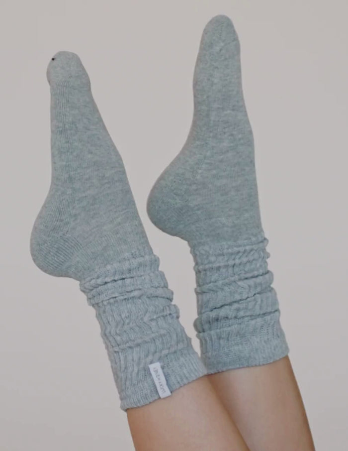The Scrunch Grip Sock
